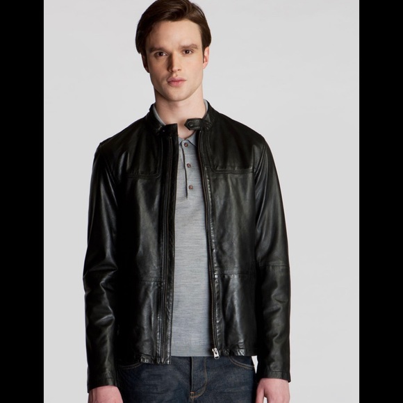 Ted Baker | Jackets & Coats | Ted Baker Leather Coat 2xl | Poshmark